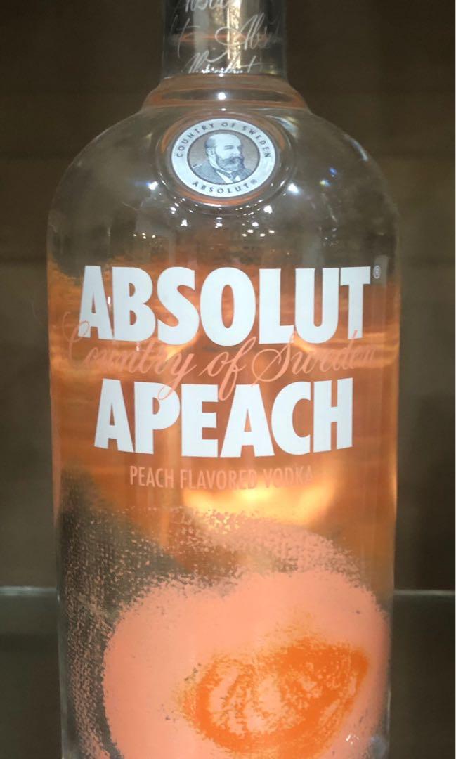 Absolut Vodka - 2 types, Food & Drinks, Beverages on Carousell