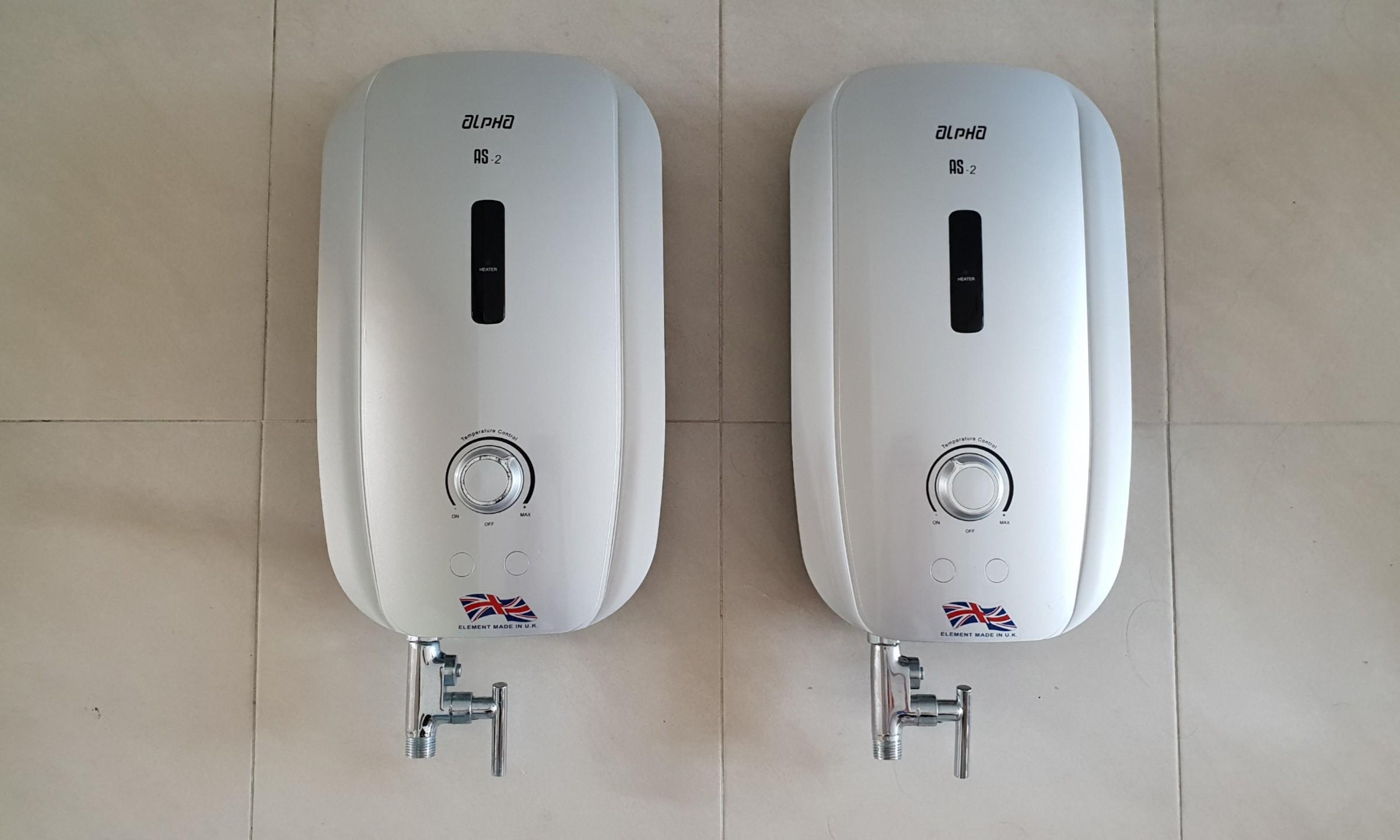 Alpha AS-2 shower water heater element made in uk, TV & Home Appliances ...