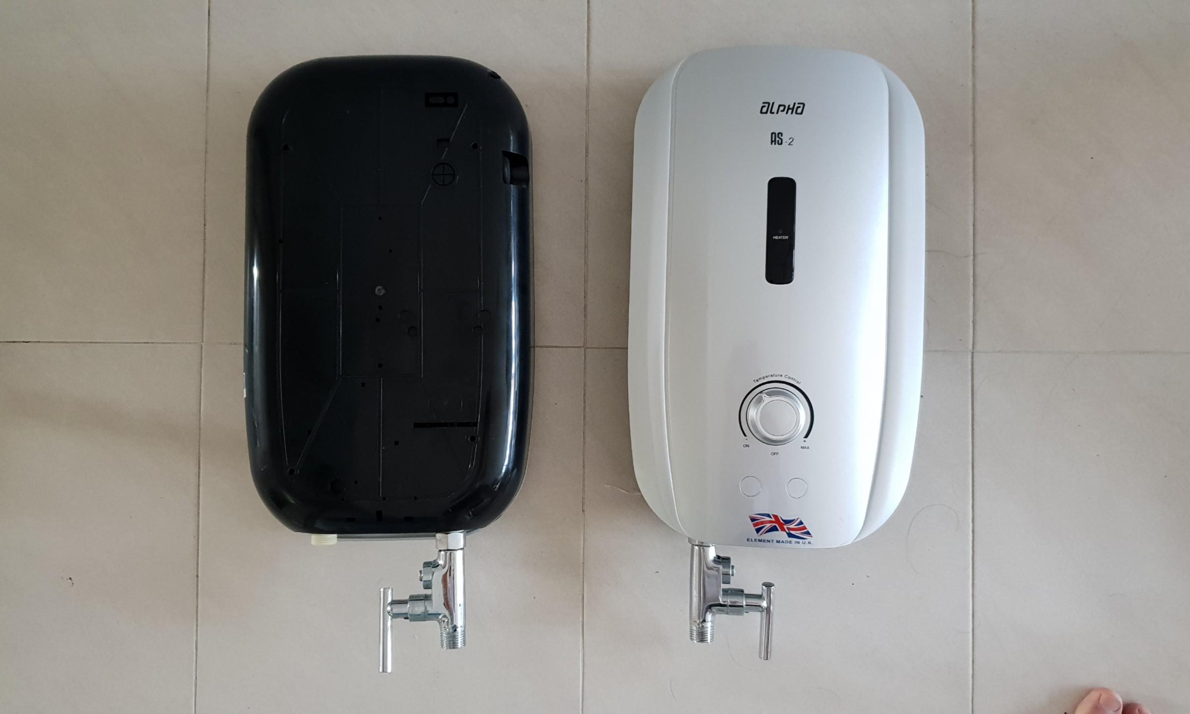 Alpha AS-2 shower water heater element made in uk, TV & Home Appliances ...