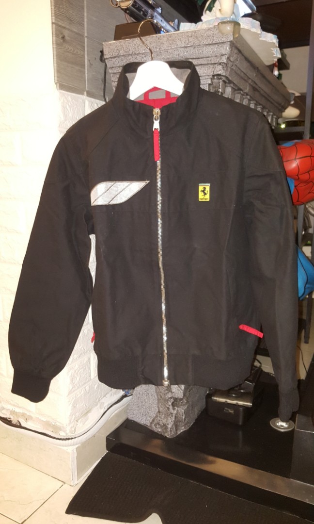 Authentic Ferrari Jacket (M Size), Men's Fashion, Coats, Jackets and ...