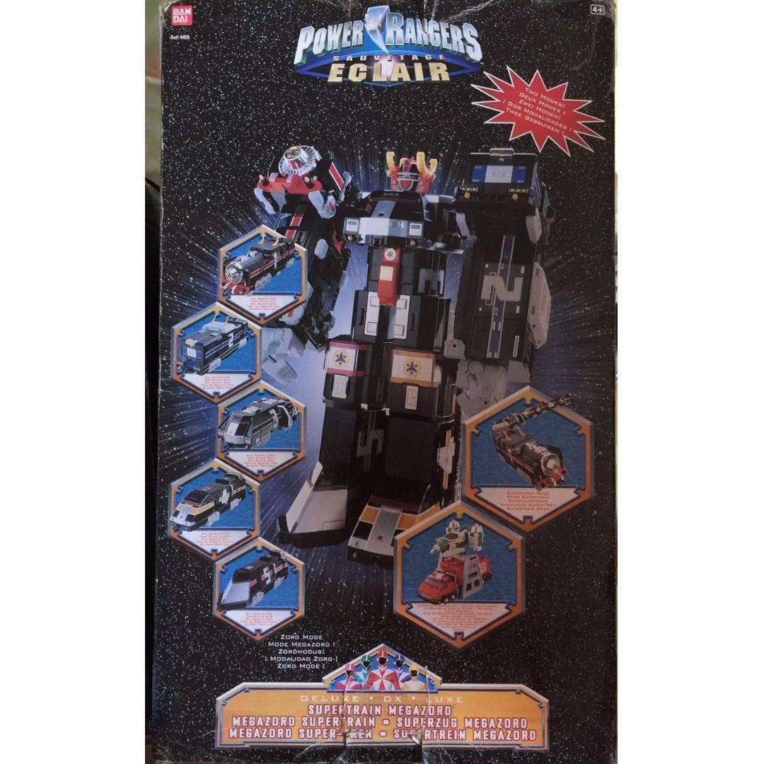 Power Rangers Lightspeed Rescue Supertrain Megazord 1313Mockingbirdlane ...