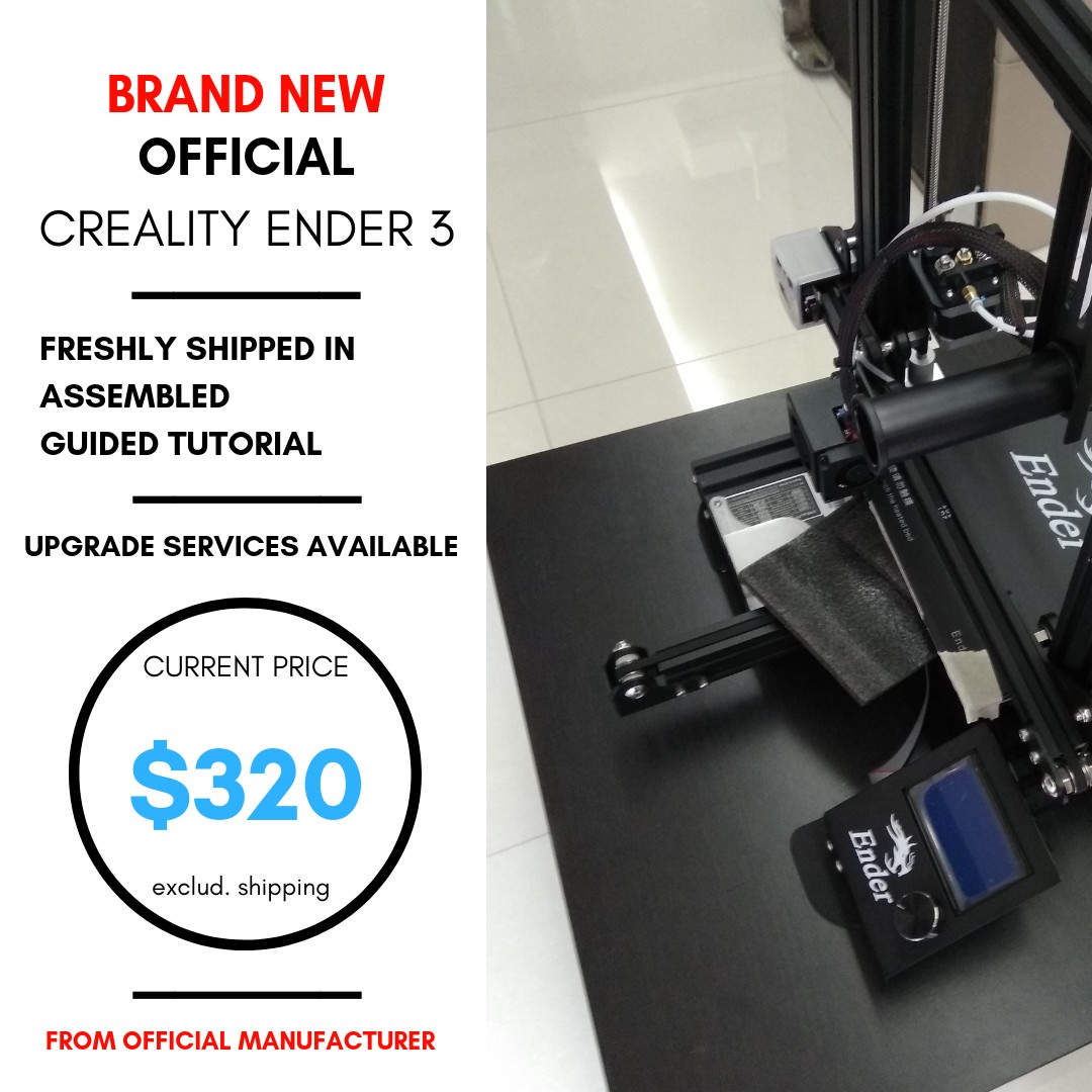 Creality Ender 3 | Official | 3D Printer | Assembled & Tutorial ...