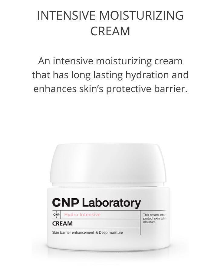 CNP Laboratory Hydro Intensive Cream 50ml, Beauty & Personal Care, Face ...