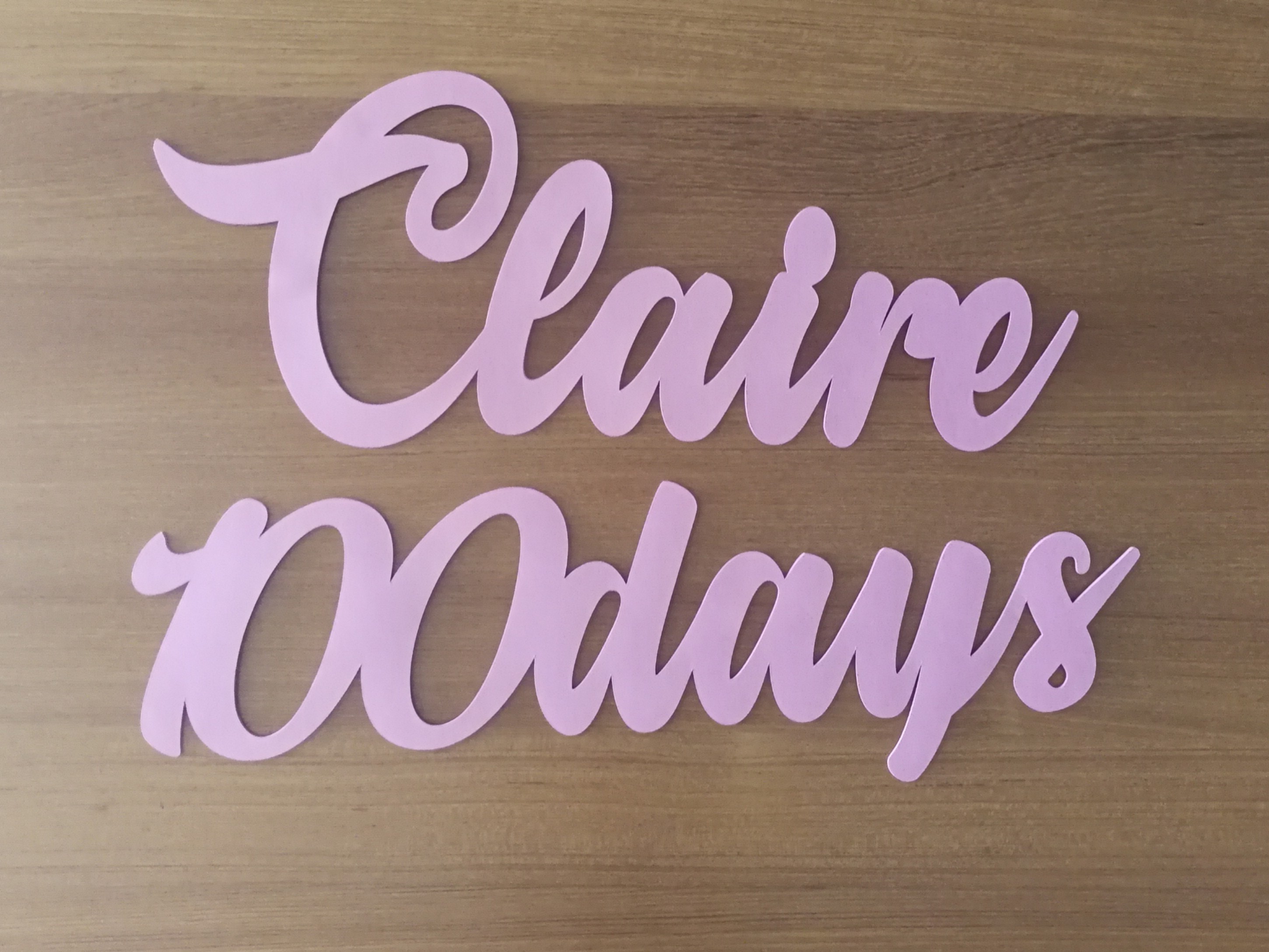 Customise Party Dessert table Backdrop Wordings, Hobbies & Toys ...