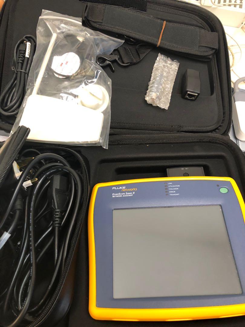 Fluke networks EtherScope Series II, 電腦＆科技, 電腦周邊及配件, Wifi及上網相關產品 ...