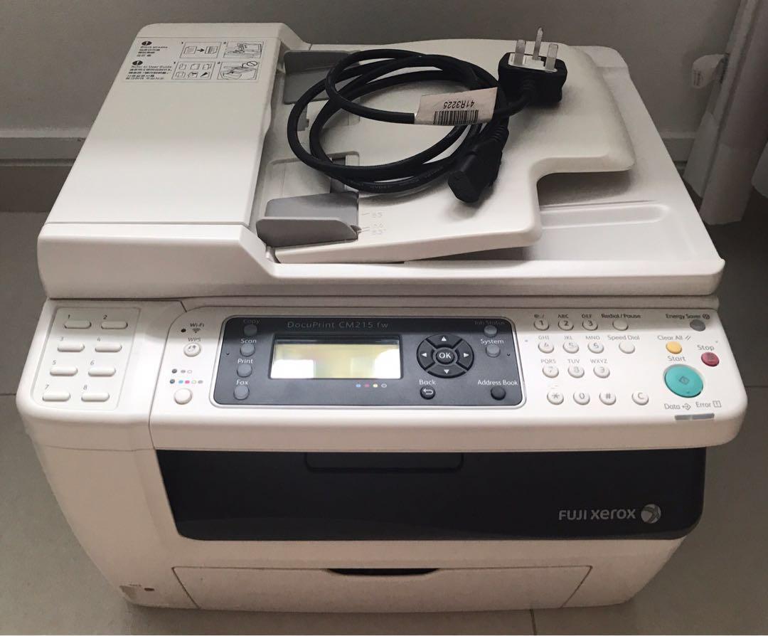 Fuji Xerox DocuPrint CM215 fw, Computers & Tech, Printers, Scanners & Copiers on Carousell