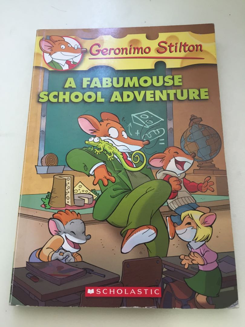 Geronimo Stilton - A Fabumouse School Adventure, Hobbies & Toys, Books ...
