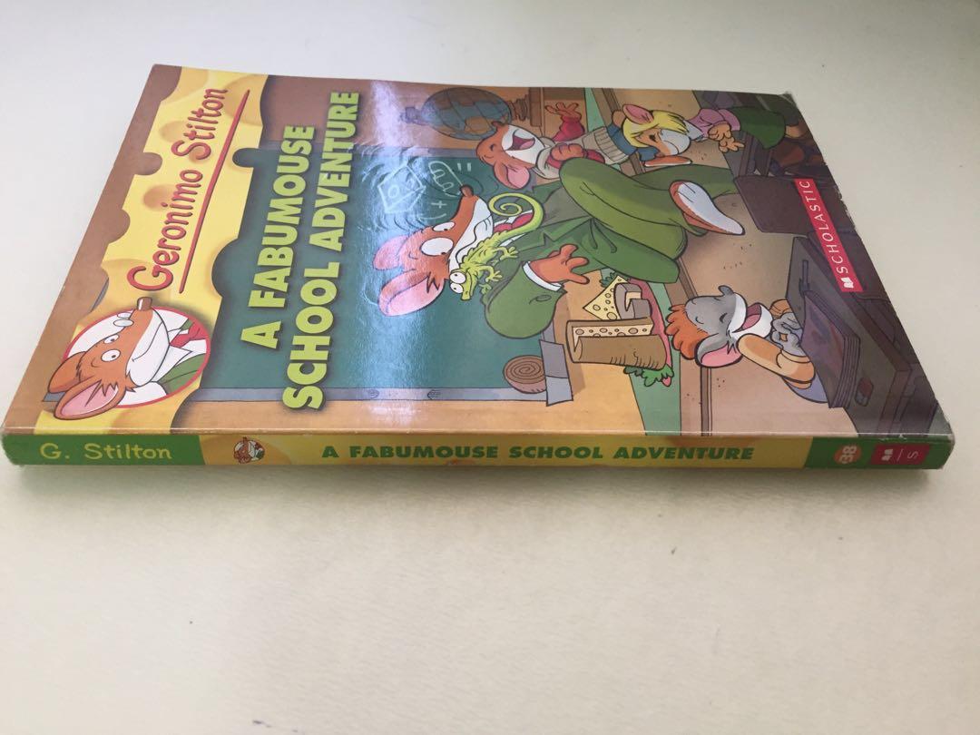 Geronimo Stilton - A Fabumouse School Adventure, Hobbies & Toys, Books ...