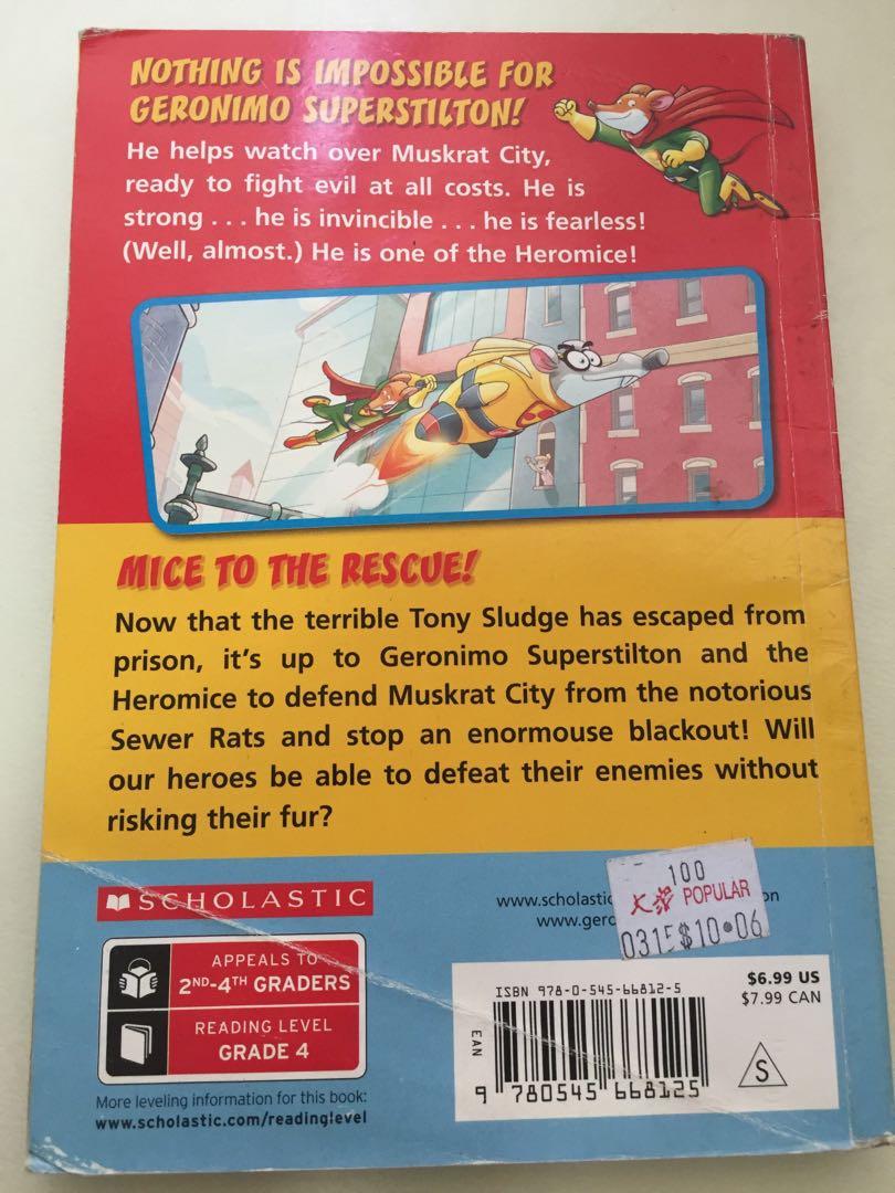 Geronimo Stilton - Mice to the rescue!, Hobbies & Toys, Books ...