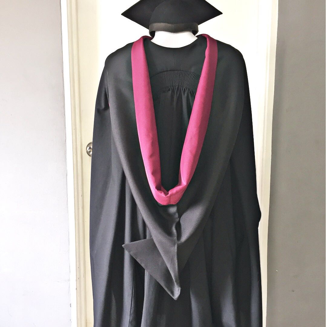 Graduation Gown (Rental), Luxury, Apparel on Carousell
