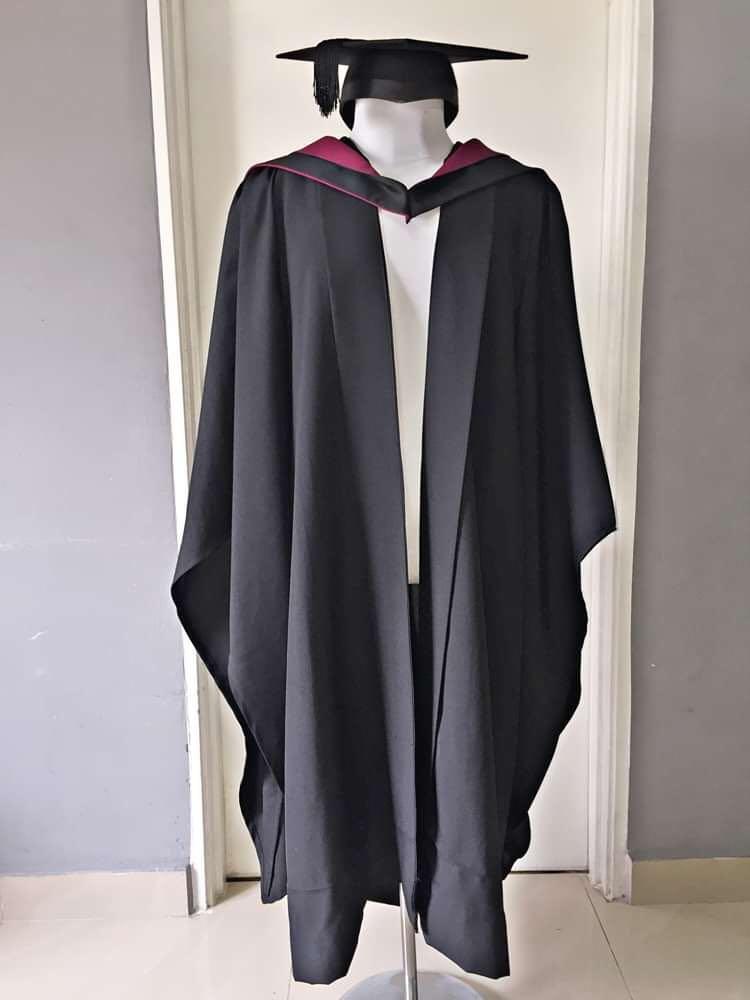 Graduation Gown (Rental), Luxury, Apparel on Carousell