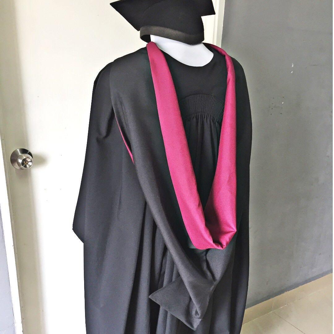 Graduation Gown (Rental), Luxury, Apparel on Carousell