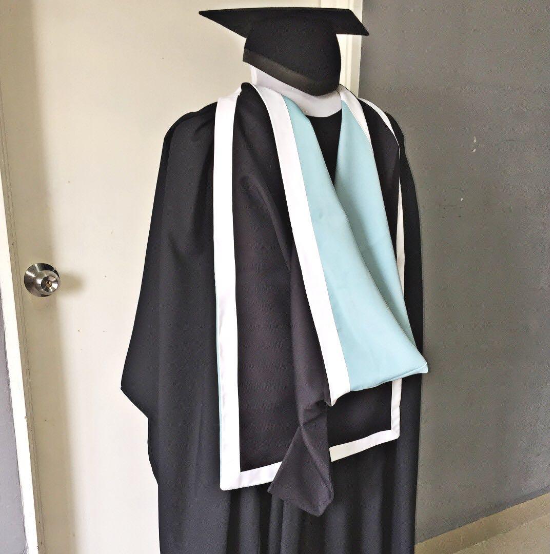 Graduation Gown (Rental), Luxury, Apparel on Carousell