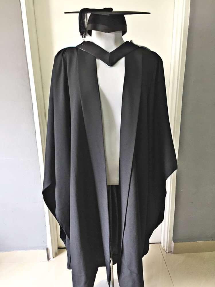 Graduation Gown (Rental), Luxury, Apparel on Carousell