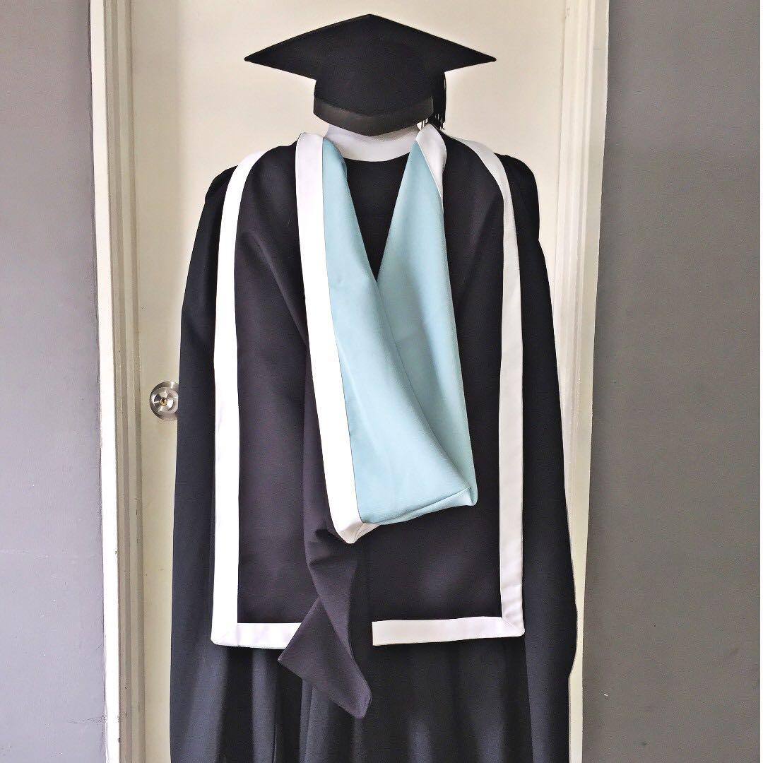 Graduation Gown (Rental), Luxury, Apparel on Carousell