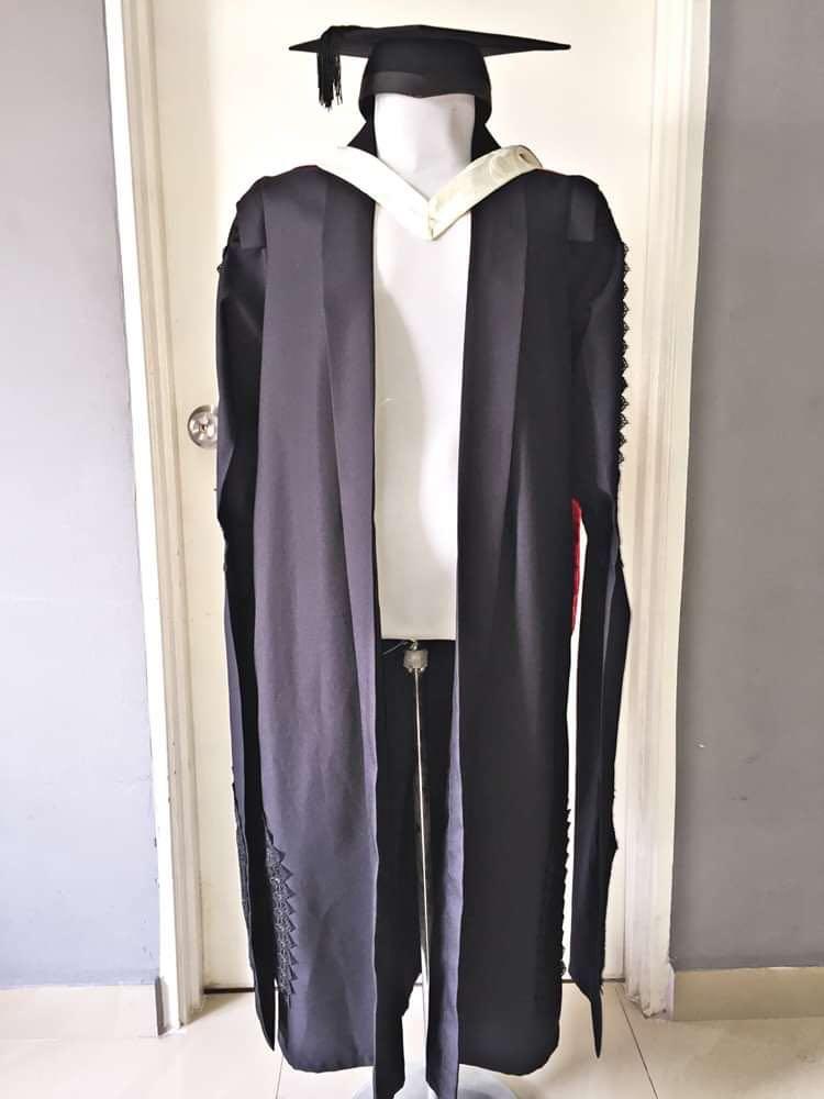 Graduation Gown (Rental), Luxury, Apparel on Carousell