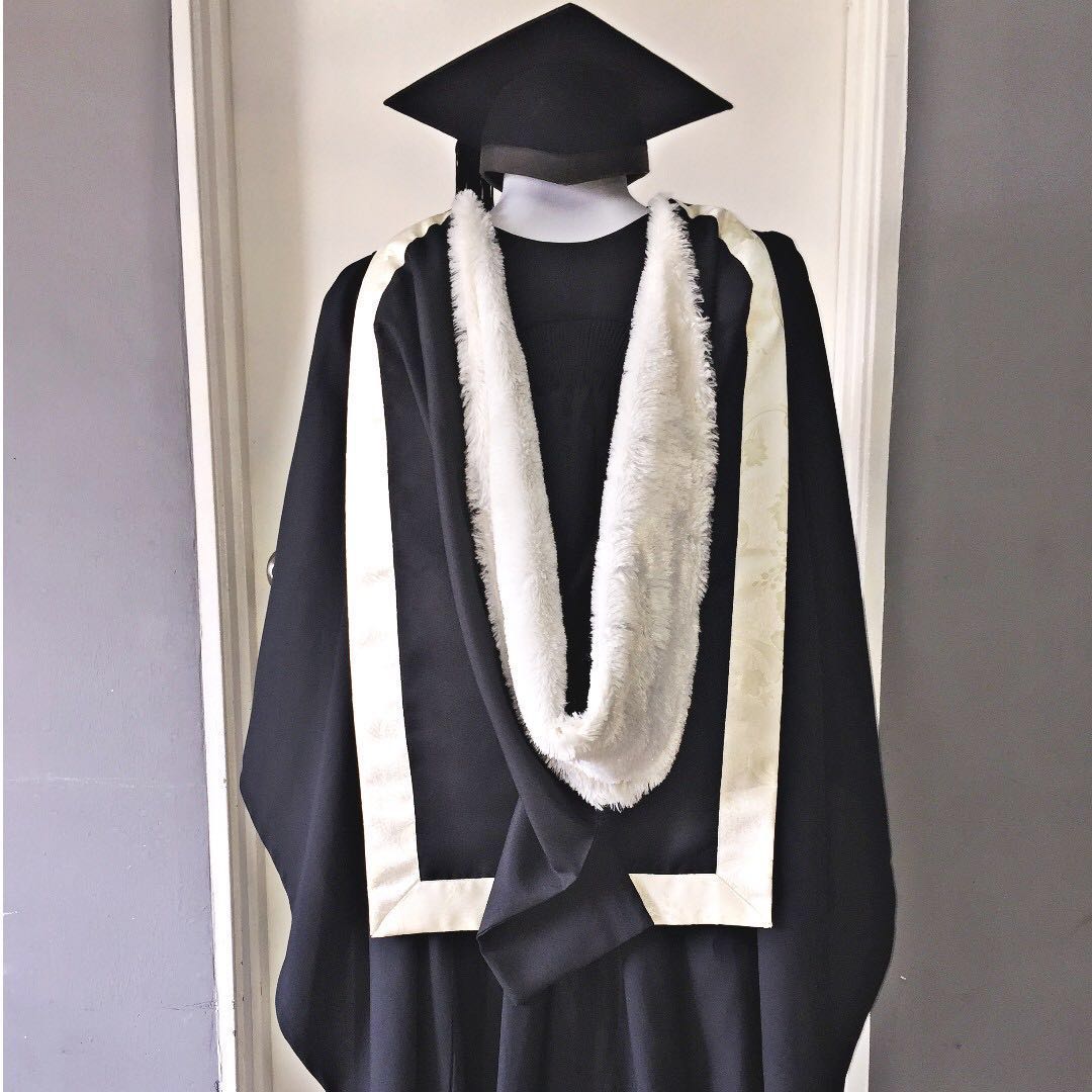 Graduation Gown (Rental), Luxury, Apparel on Carousell