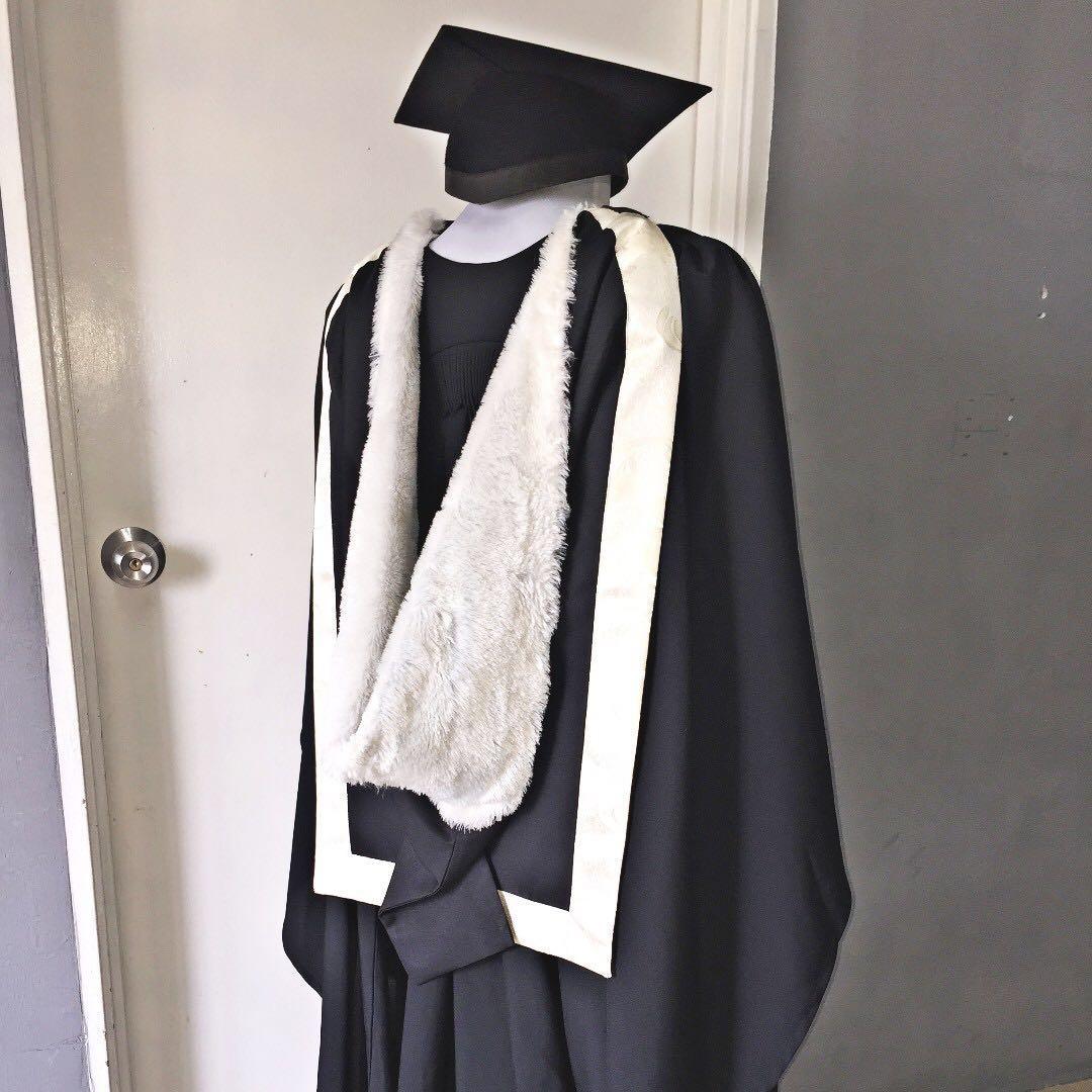 Graduation Gown (Rental), Luxury, Apparel on Carousell