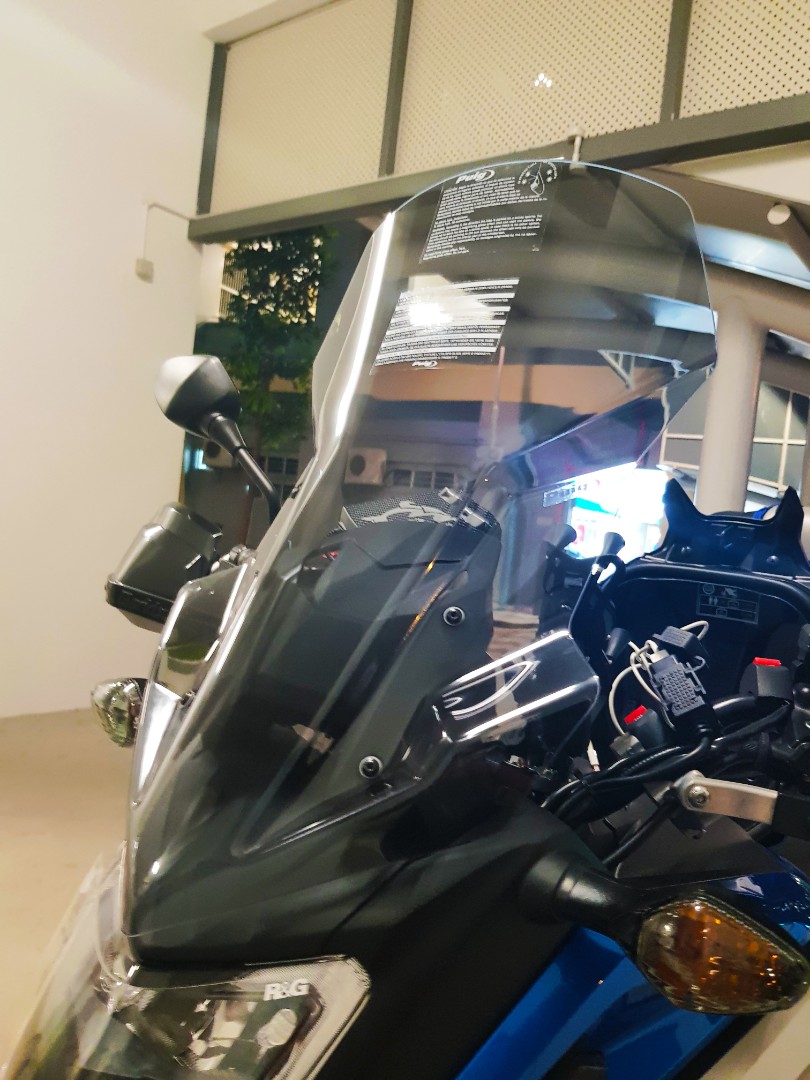 HONDA NC750X 2016, 2017 & 2018 -PUIG TOUR SCREEN (Light Smoke ...