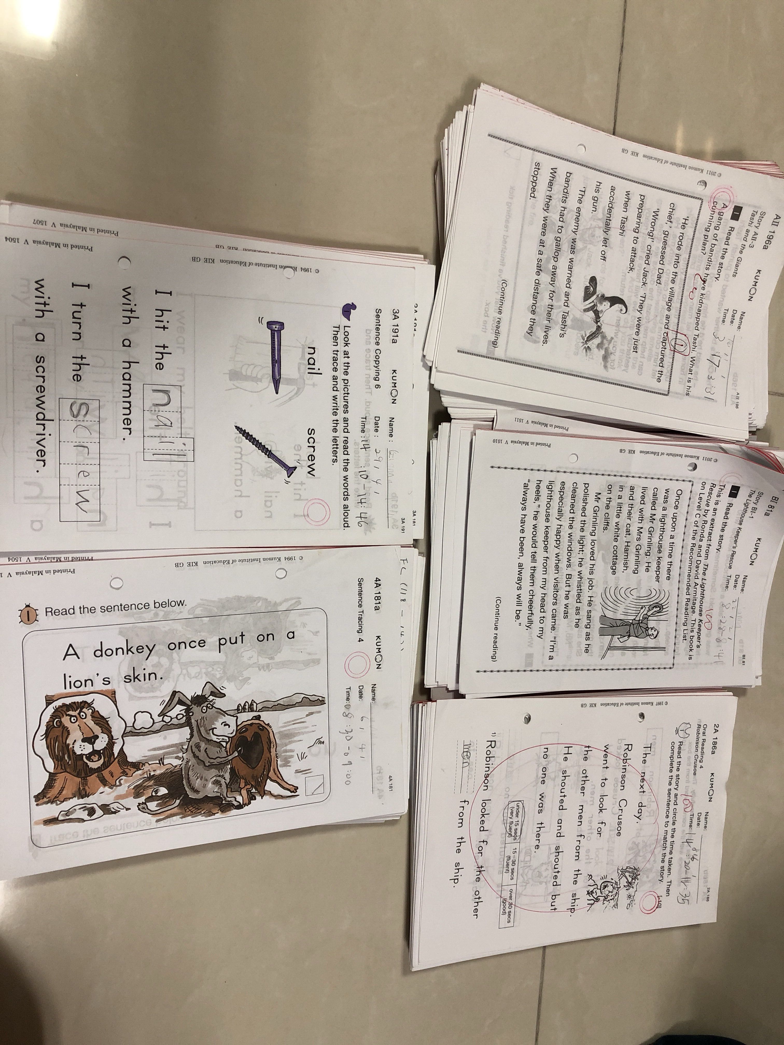 Kumon Worksheets AI AII BI 2A 3A And 4A English Worksheets Hobbies Kumon Worksheets AI AII BI 2A 3A And 4A English Worksheets Hobbies