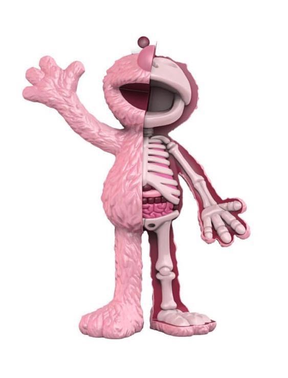 Mighty Jaxx XXRAY PLUS Sesame Street Elmo (Pink), Hobbies & Toys, Toys ...