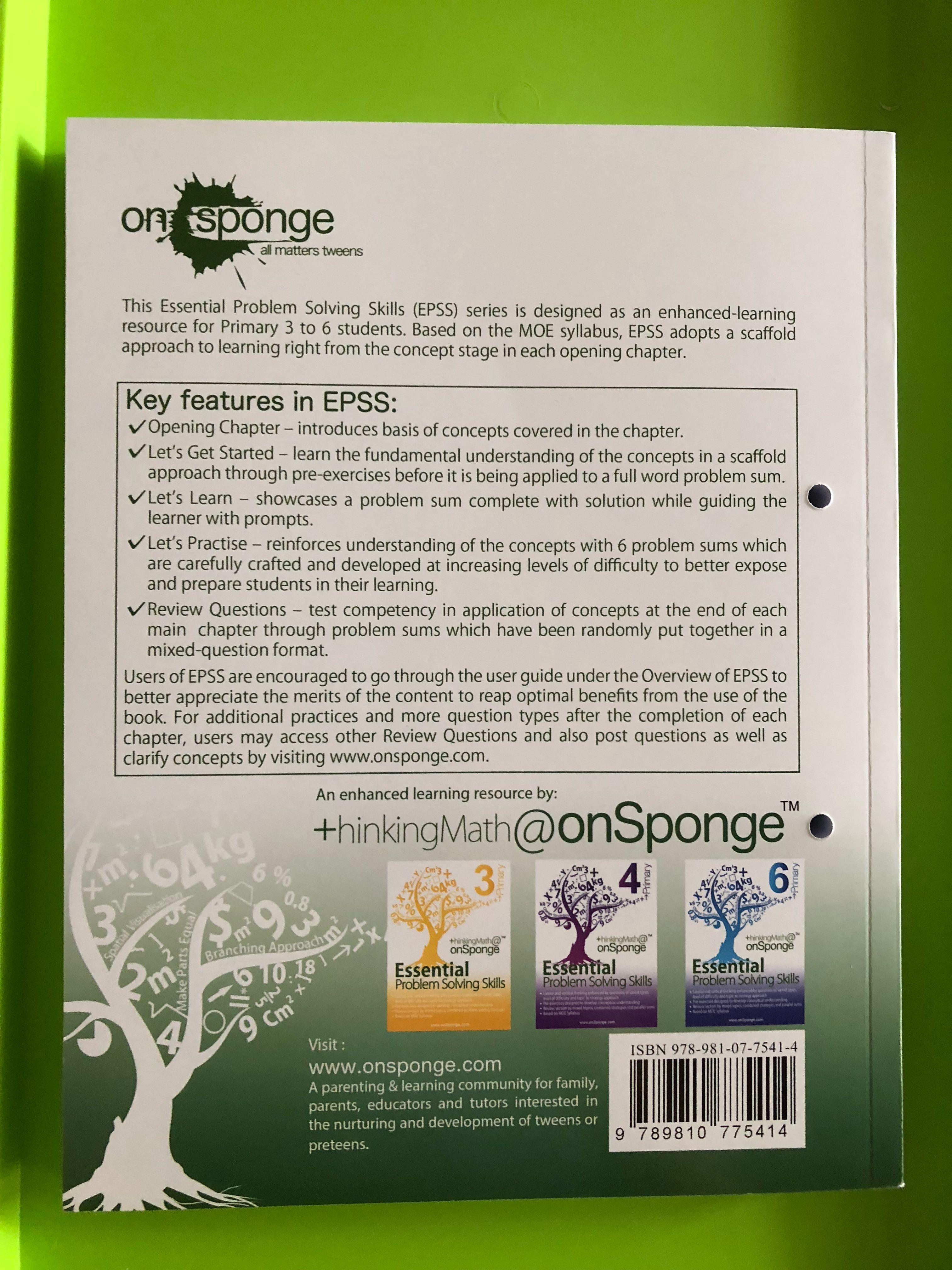 OnSponge P5 Essential Problem Solving Skills, Hobbies & Toys, Books ...