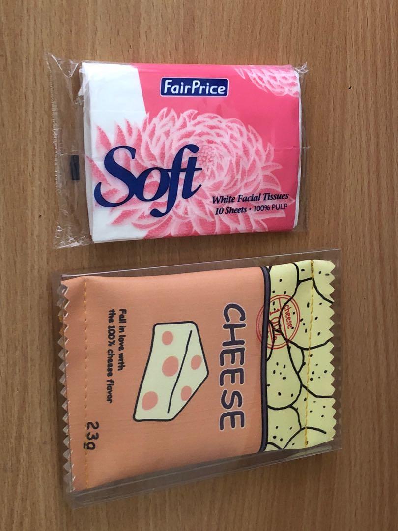 Potato Chip Cheese Coin Pouch, Women's Fashion, Bags & Wallets, Purses ...