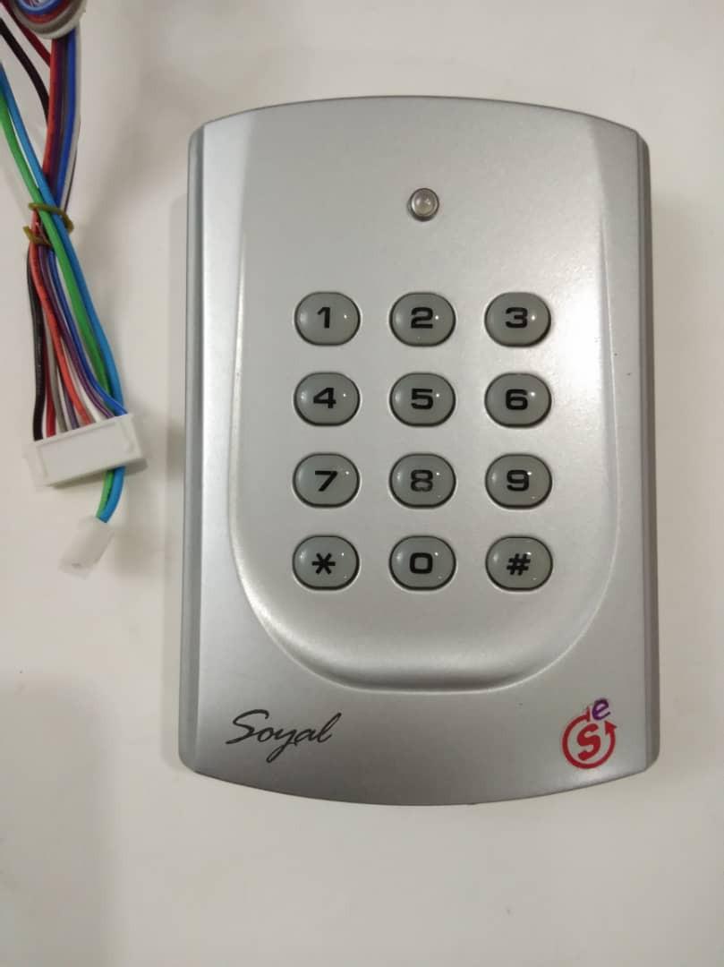 SOYAL 721HV3 Keypad Standard Proximity Card Reader, Health & Nutrition, Health Monitors ...
