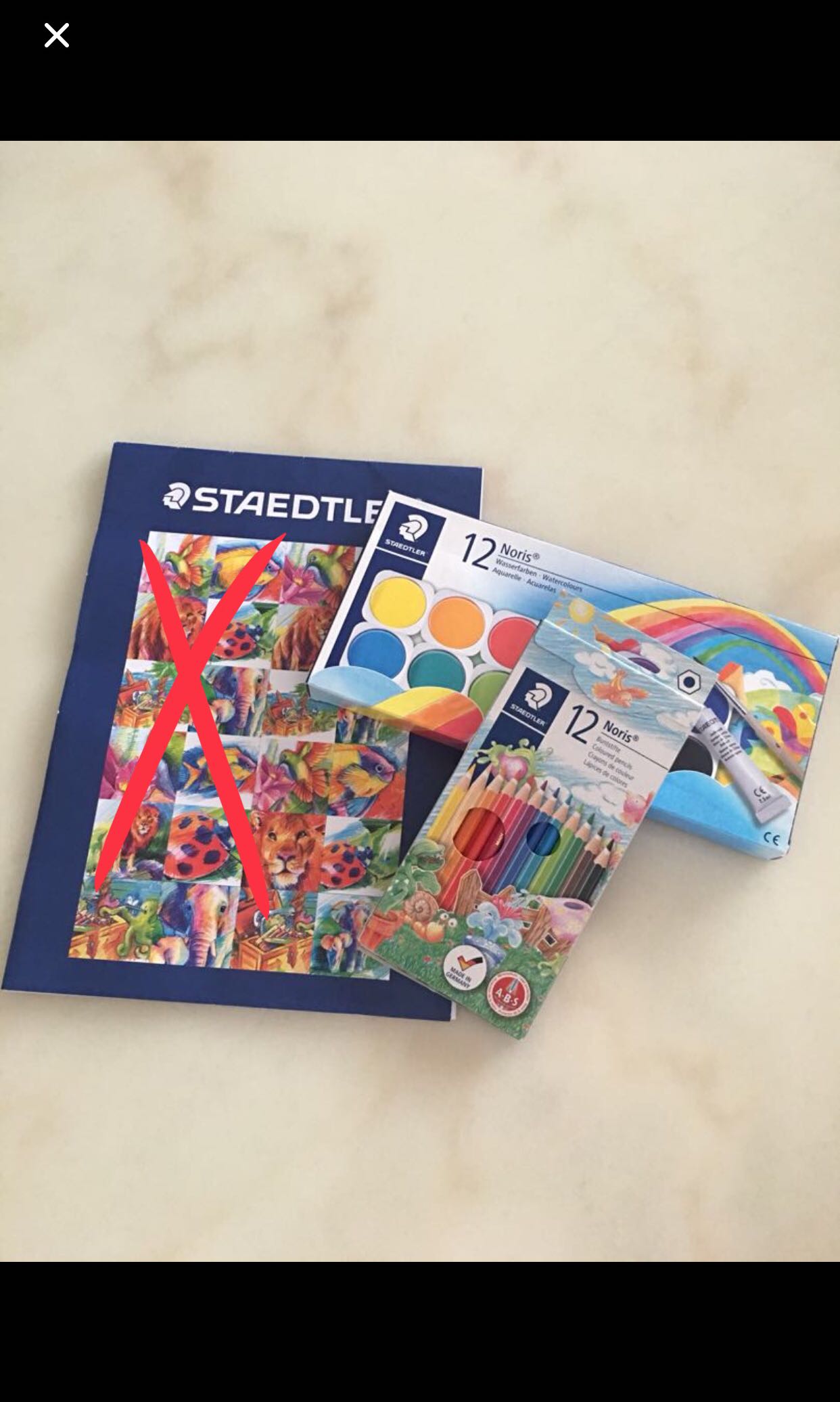 Staedtler Painting color & pencil color set, Hobbies & Toys, Stationery ...