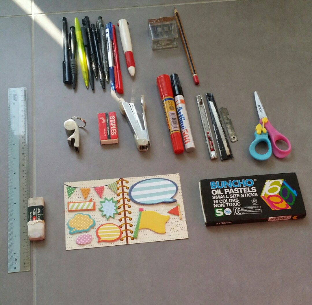 Stationery - Alatulis - Alat Tulis - Sekolah - School, Hobbies & Toys ...