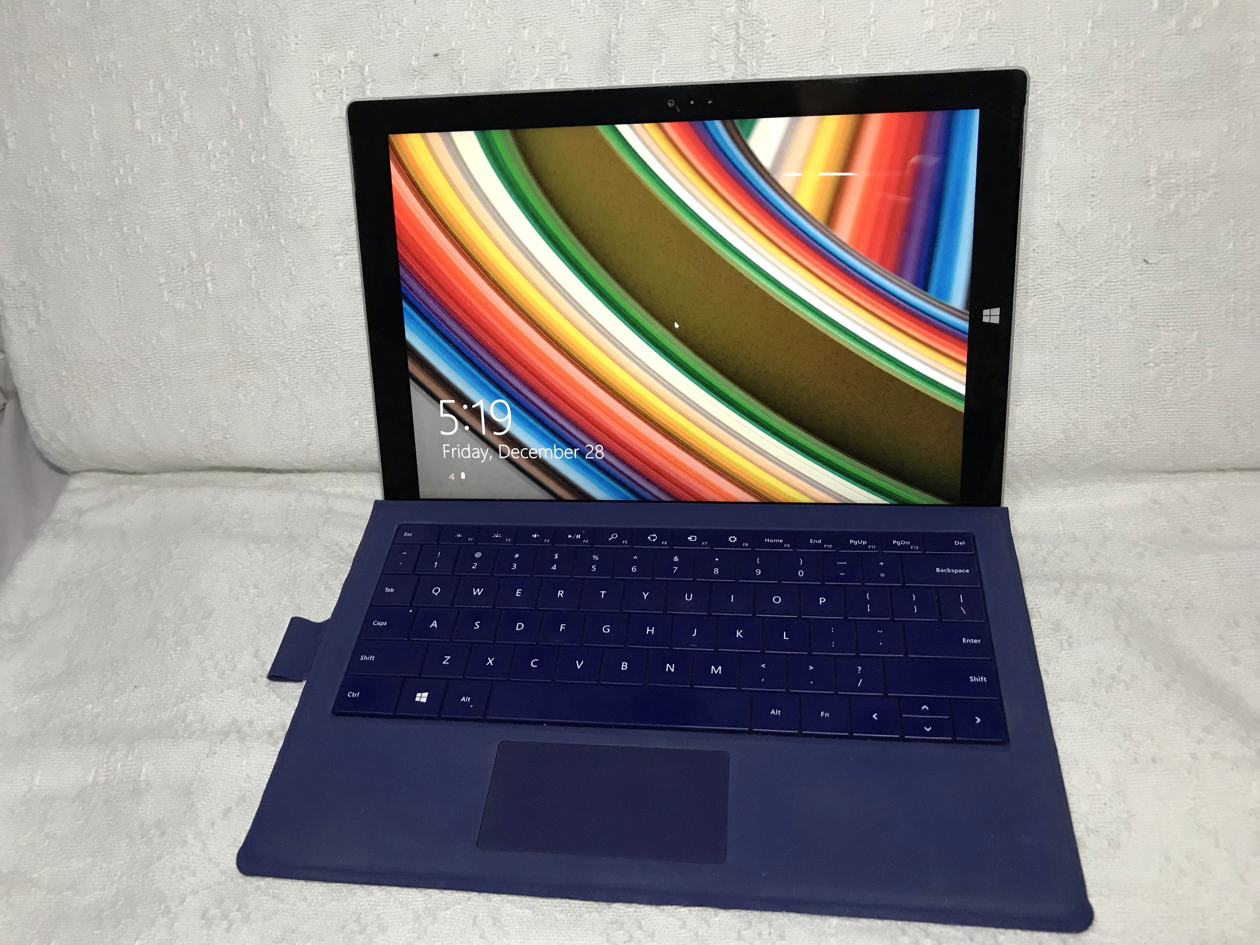 Surface Pro 3 With Keyboard And Case, Computers & Tech, Parts ...