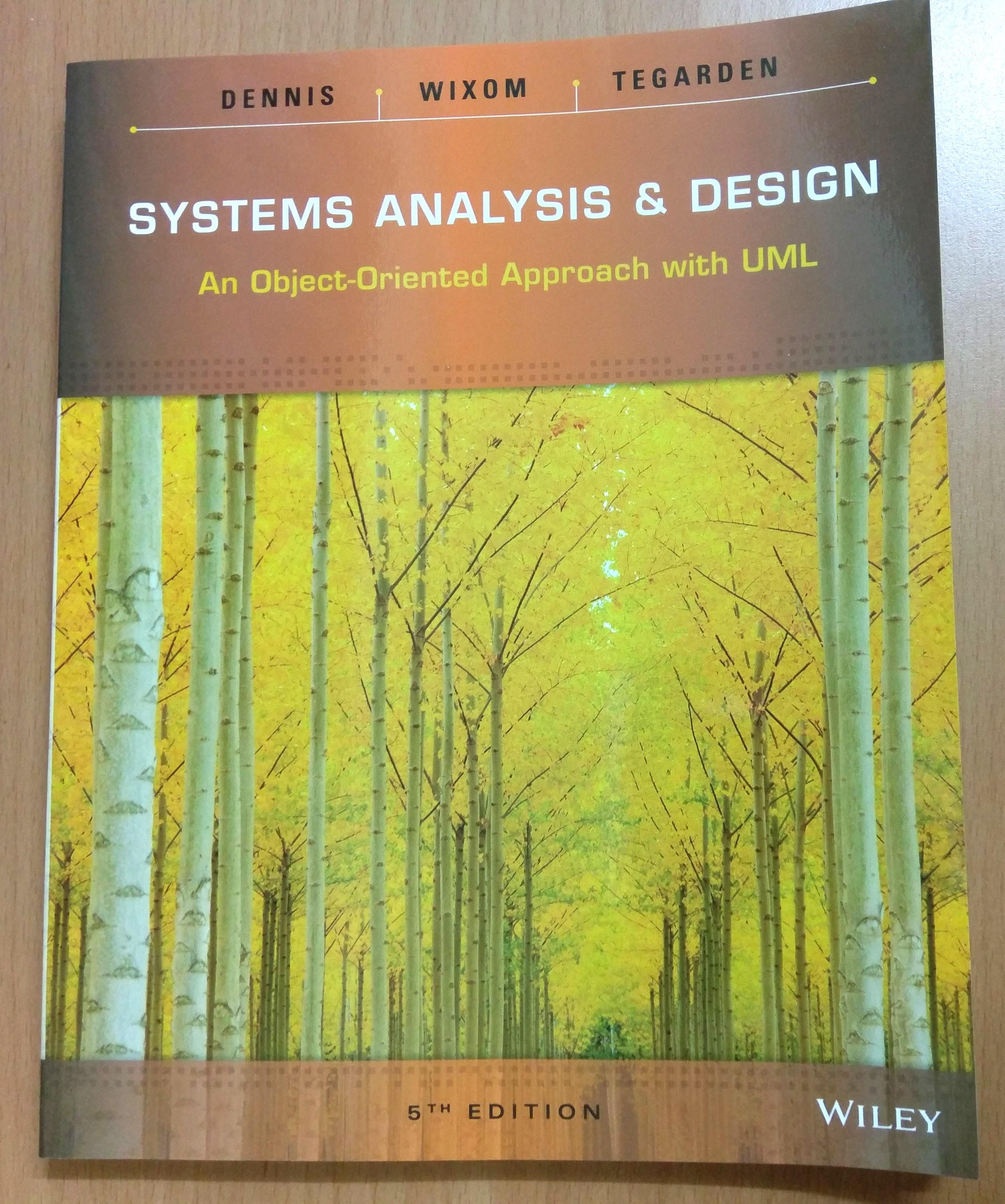 系統分析與設計systems Analysis And Design An Object Oriented Approach With Uml 書籍、休閒與玩具 書本及雜誌 評量練習在旋轉拍賣