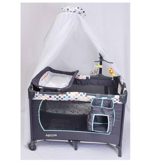 Apruva pack and play playpen/crib with rocking features + FREE tub and ...