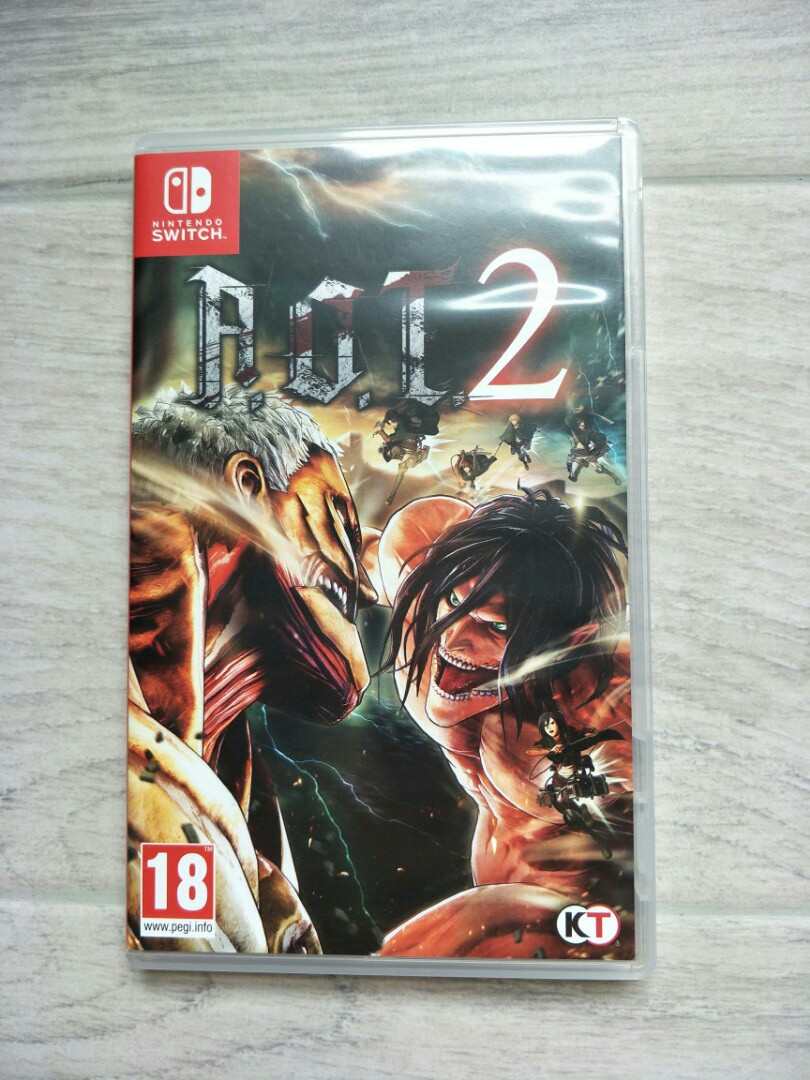 Attack on Titans 2 AOT switch, Toys & Games, Video Gaming, Video Games ...