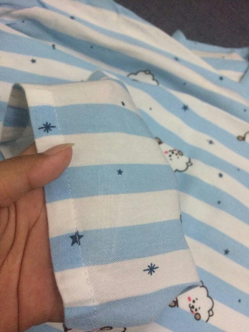 BT21 PAJAMAS UNOFFICIAL RJ (Piyama BT21 BTS X LINE FRIENDS), K-Wave di ...