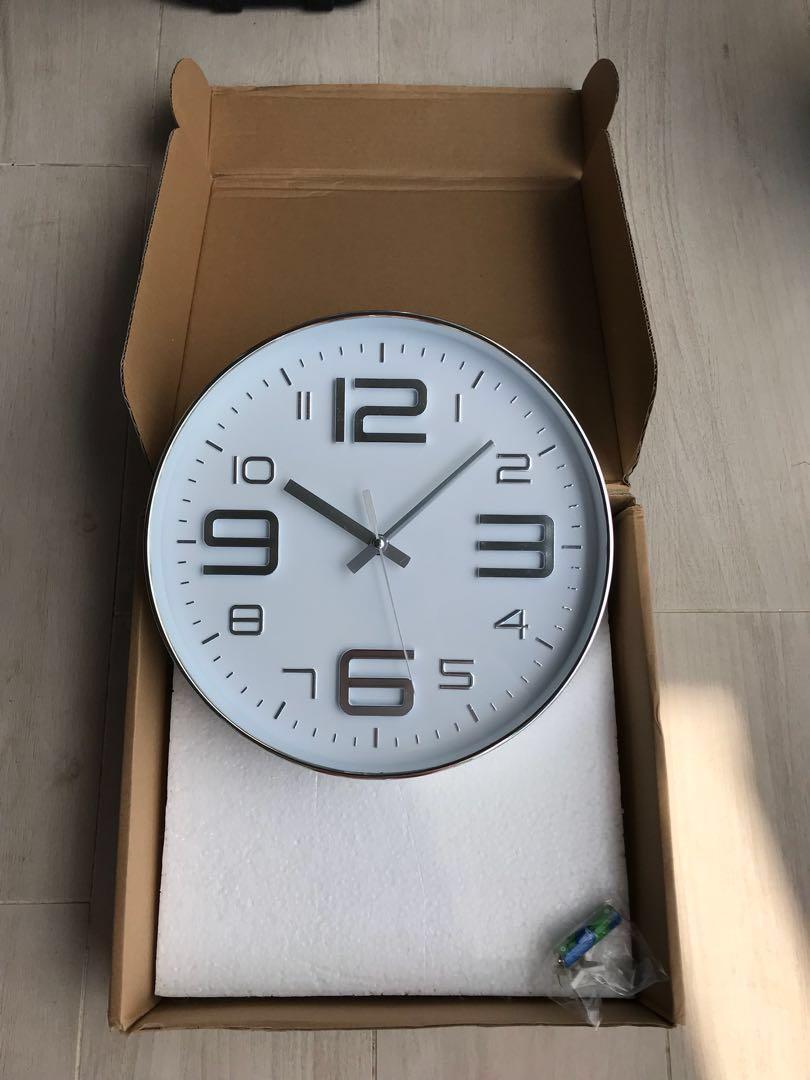 Clock, Furniture & Home Living, Home Decor, Clocks on Carousell