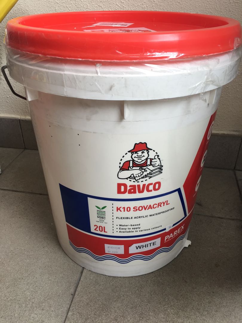 davco k10 sovacryl waterproofing membrane, Everything Else on Carousell