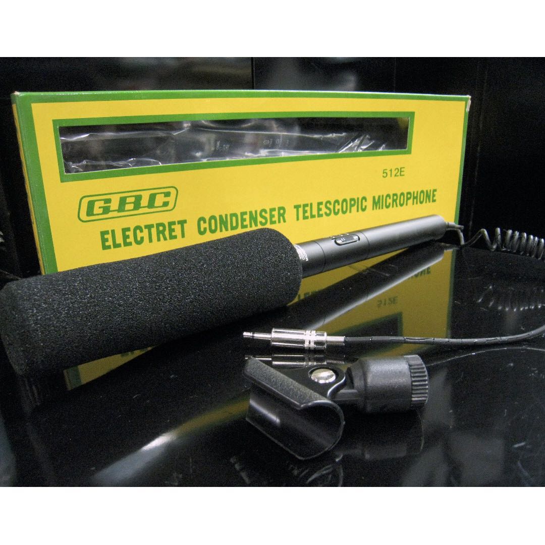 ELECTRET CONDENSER TELESCOPIC MICROPHONE (USUAL $399) WAREHOUSE ...