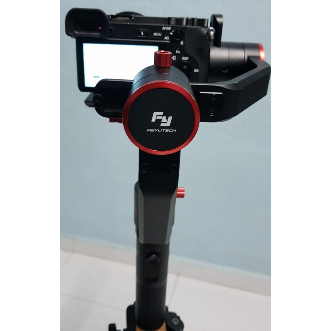 Feiyu tech a2000 Gimbal, Photography, Video Equipment on Carousell