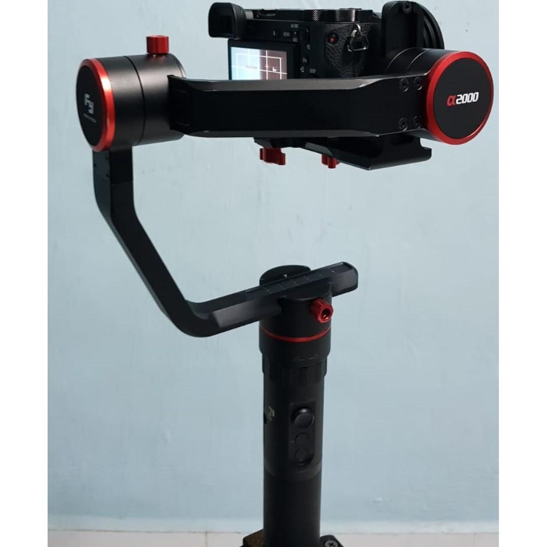 Feiyu tech a2000 Gimbal, Photography, Video Equipment on Carousell
