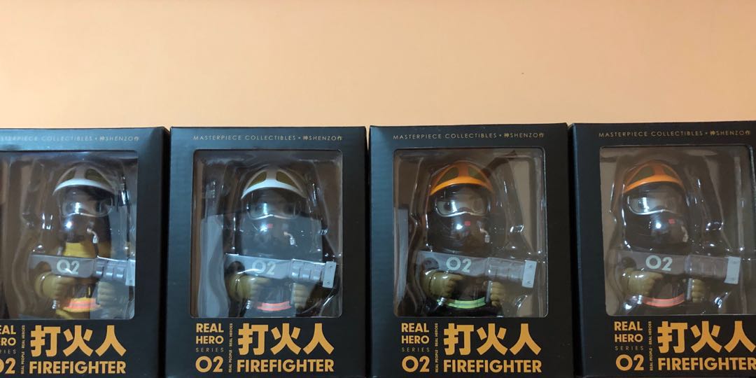 FIREFIGHTER Real Hero Series 2 MASTERPIECE COLLECTIBLES, Hobbies & Toys ...