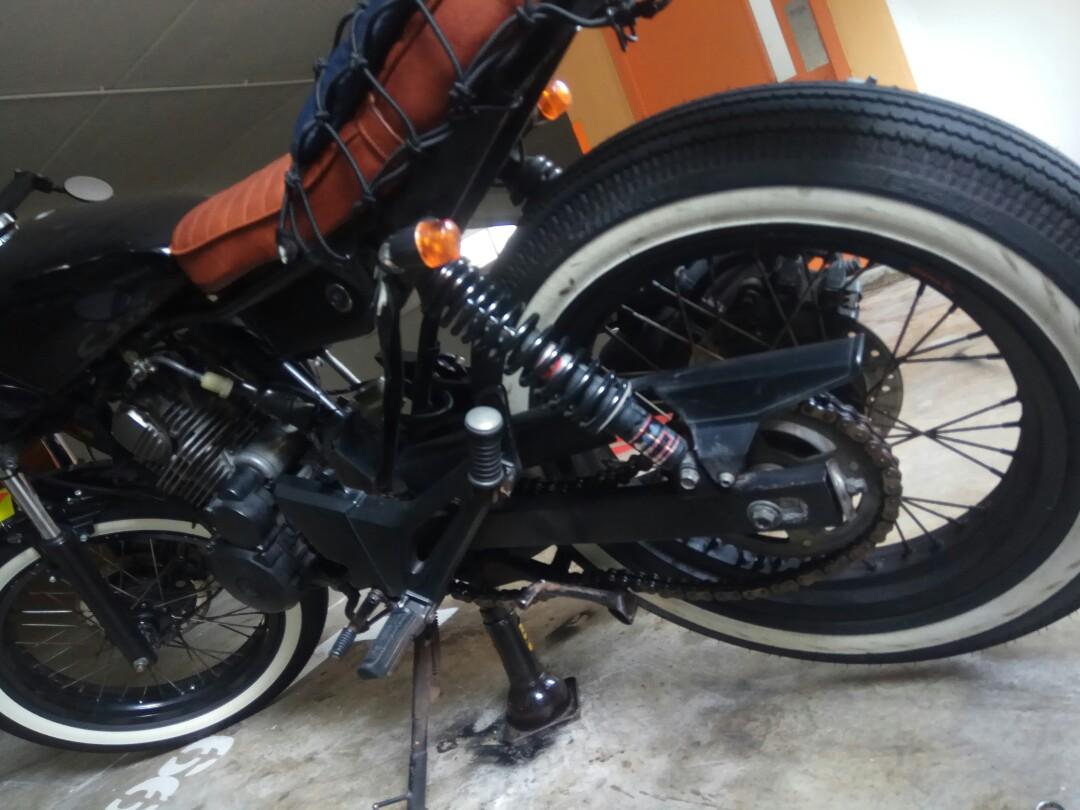 Honda Tiger Cafe Racer Custom | Reviewmotors.co