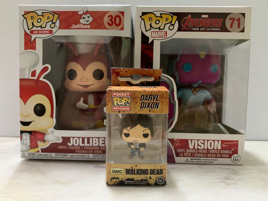Jollibee + Vision + TWD: Daryl Dixon keychain, Hobbies & Toys, Toys ...