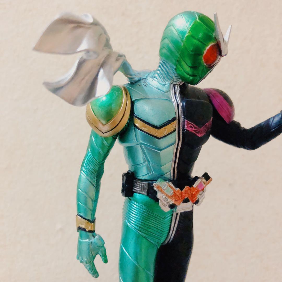 Kamen Masked Rider 6” DXF Dual Solid Heroes W Cyclone Joker & W Fang ...