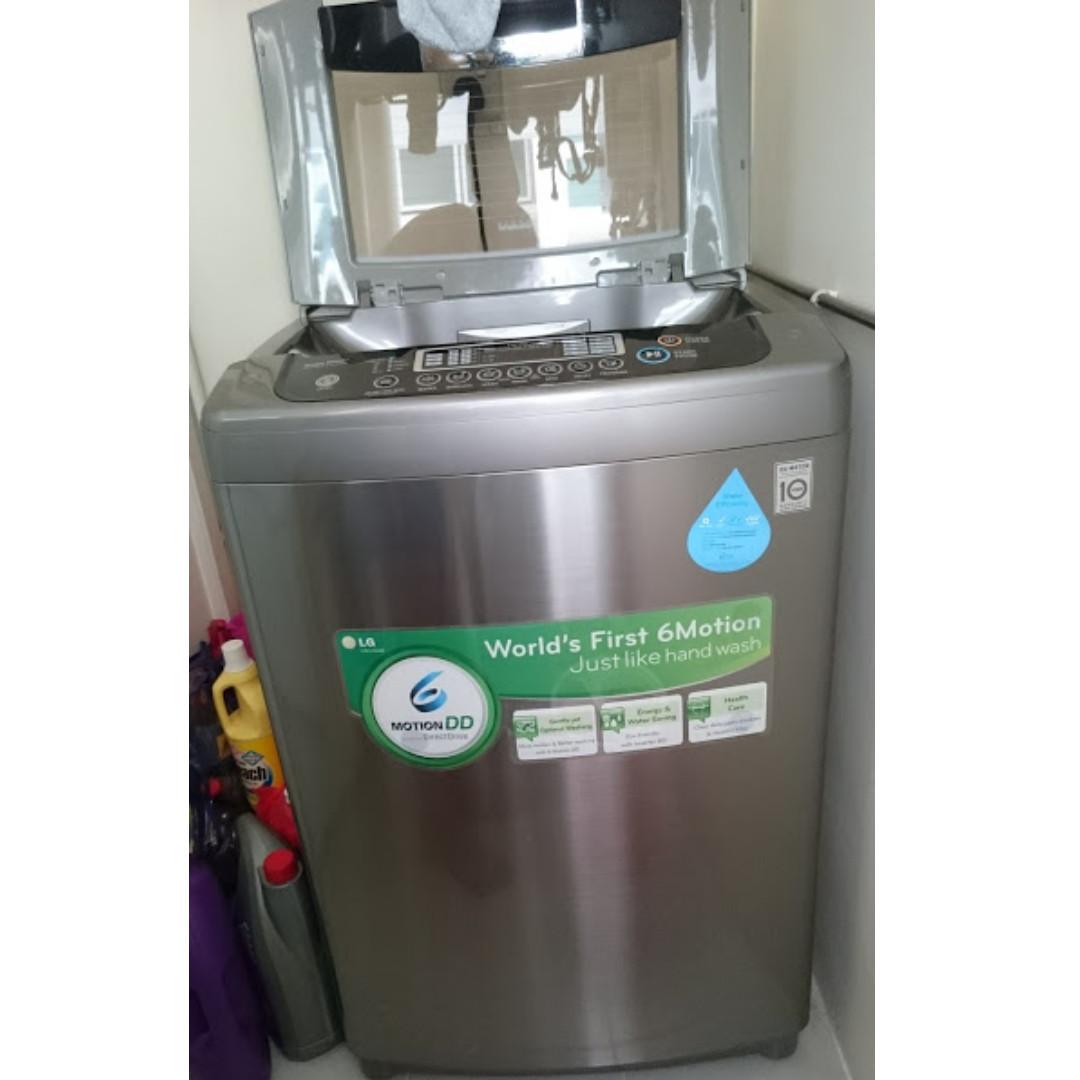 LG 12KG Washing Machine Top Load WFT1261DD, TV & Home Appliances ...