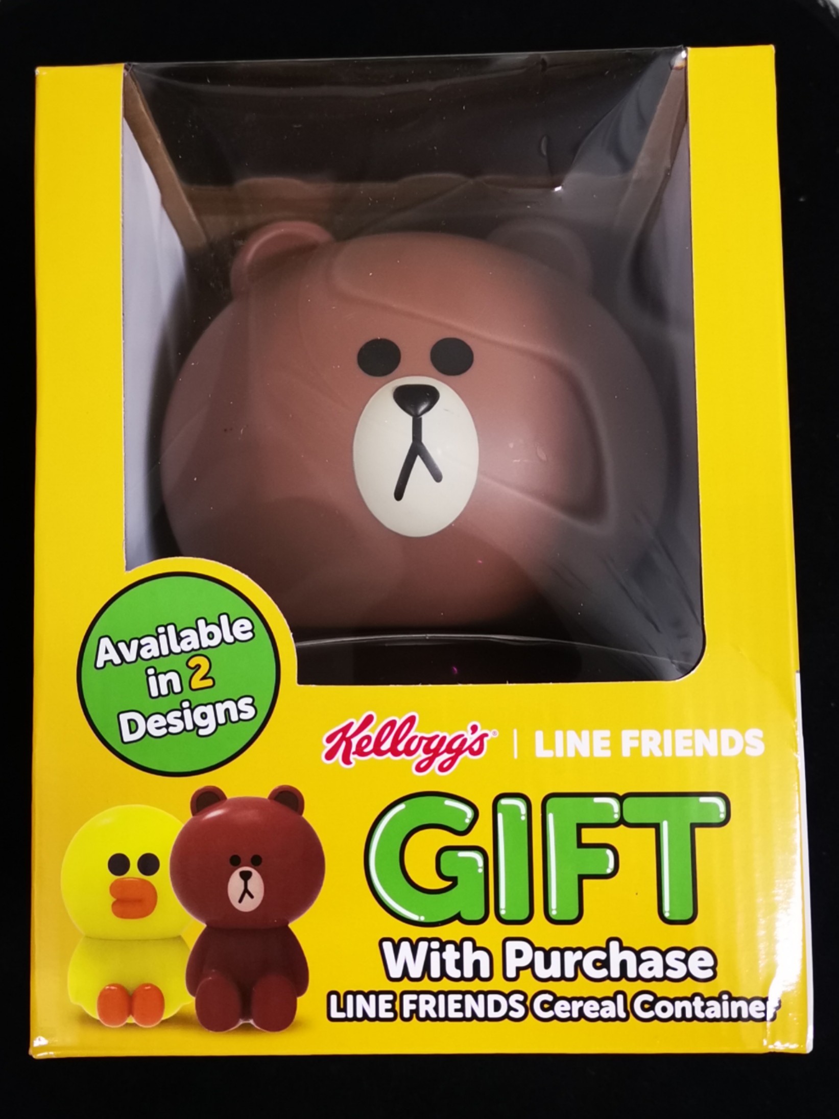 LINE FRIENDS BROWN & SALLY CEREAL CONTAINER, Hobbies & Toys ...