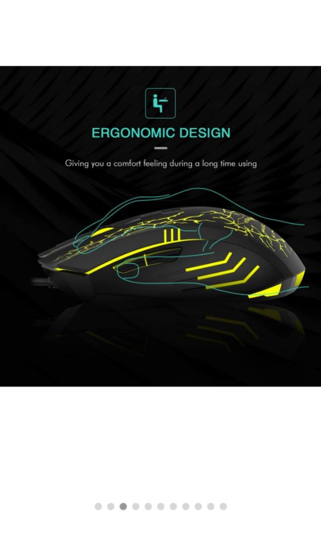 Magic Eagle Gaming Mouse HV-MS672, Computers & Tech, Parts ...