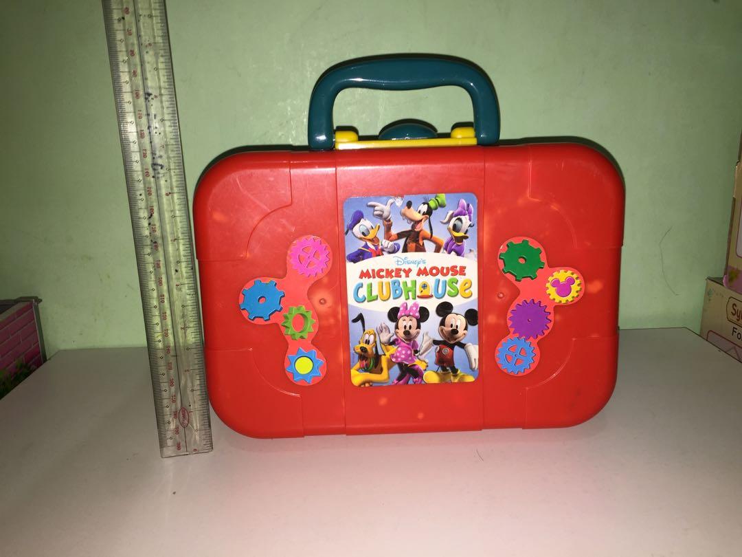 Mickey Mouse Clubhouse Tools and Shapes Carry Case, Babies & Kids ...