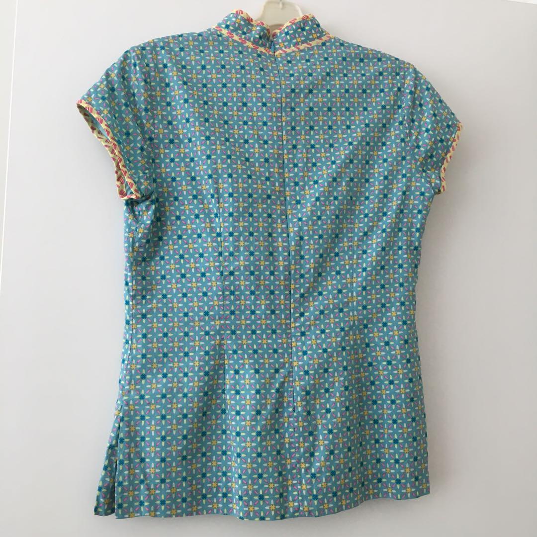 Modern samfoo blouse, Women's Fashion, Tops, Blouses on Carousell