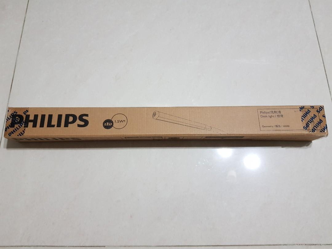 Philips desk light geometry 66046 (white), Furniture & Home Living ...